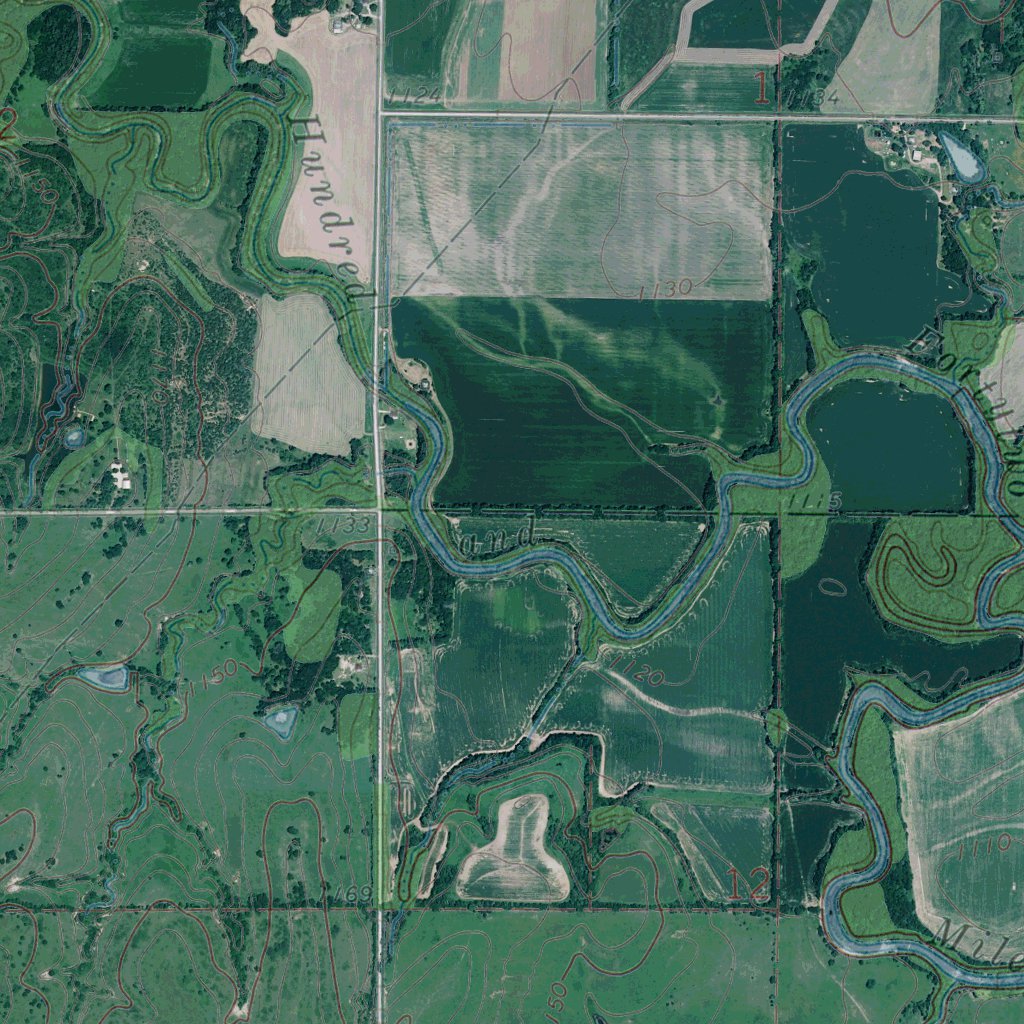 KS-ALLEN SE: GeoChange 1971-2014 Map by Western Michigan University ...