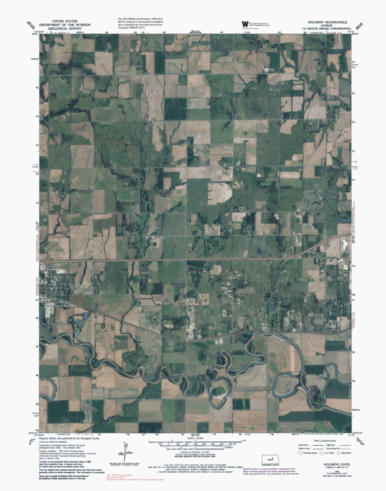 KS-SOLOMON: GeoChange 1959-2014 Map by Western Michigan University ...
