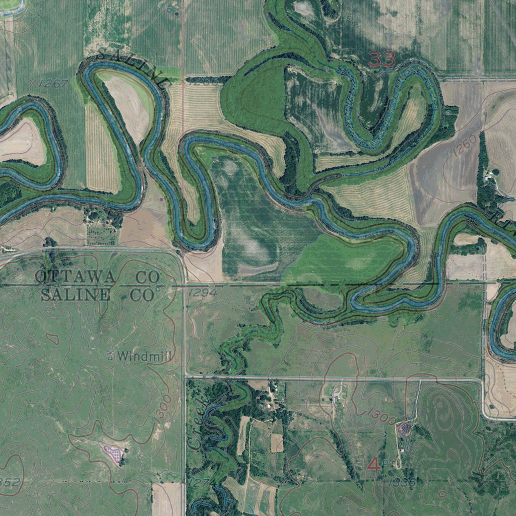 KS-CULVER: GeoChange 1954-2014 Map by Western Michigan University ...