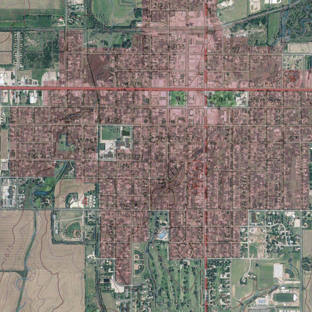 KS-LYONS: GeoChange 1968-2014 Map by Western Michigan University ...