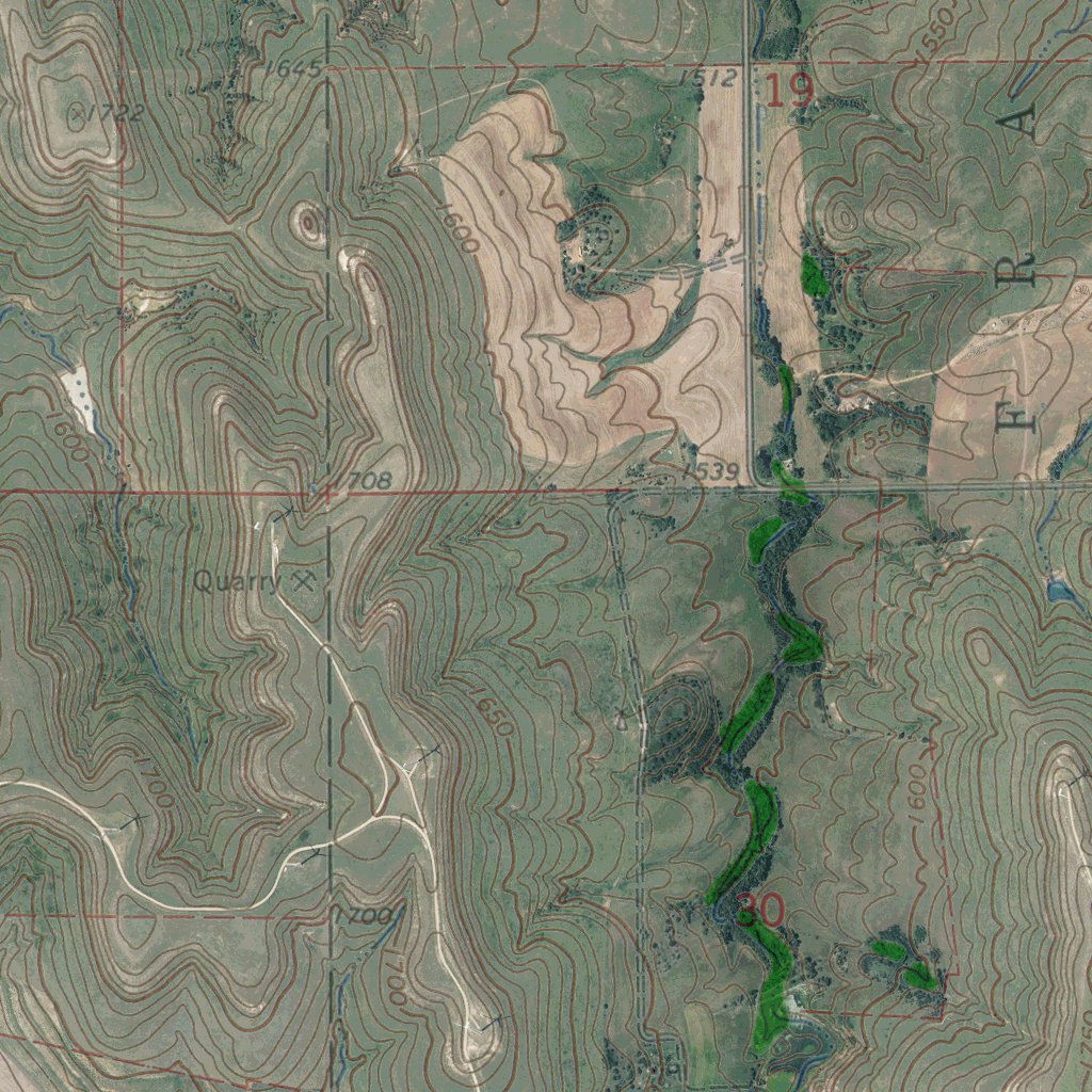 KS-WESTFALL NW: GeoChange 1959-2014 Map by Western Michigan University ...