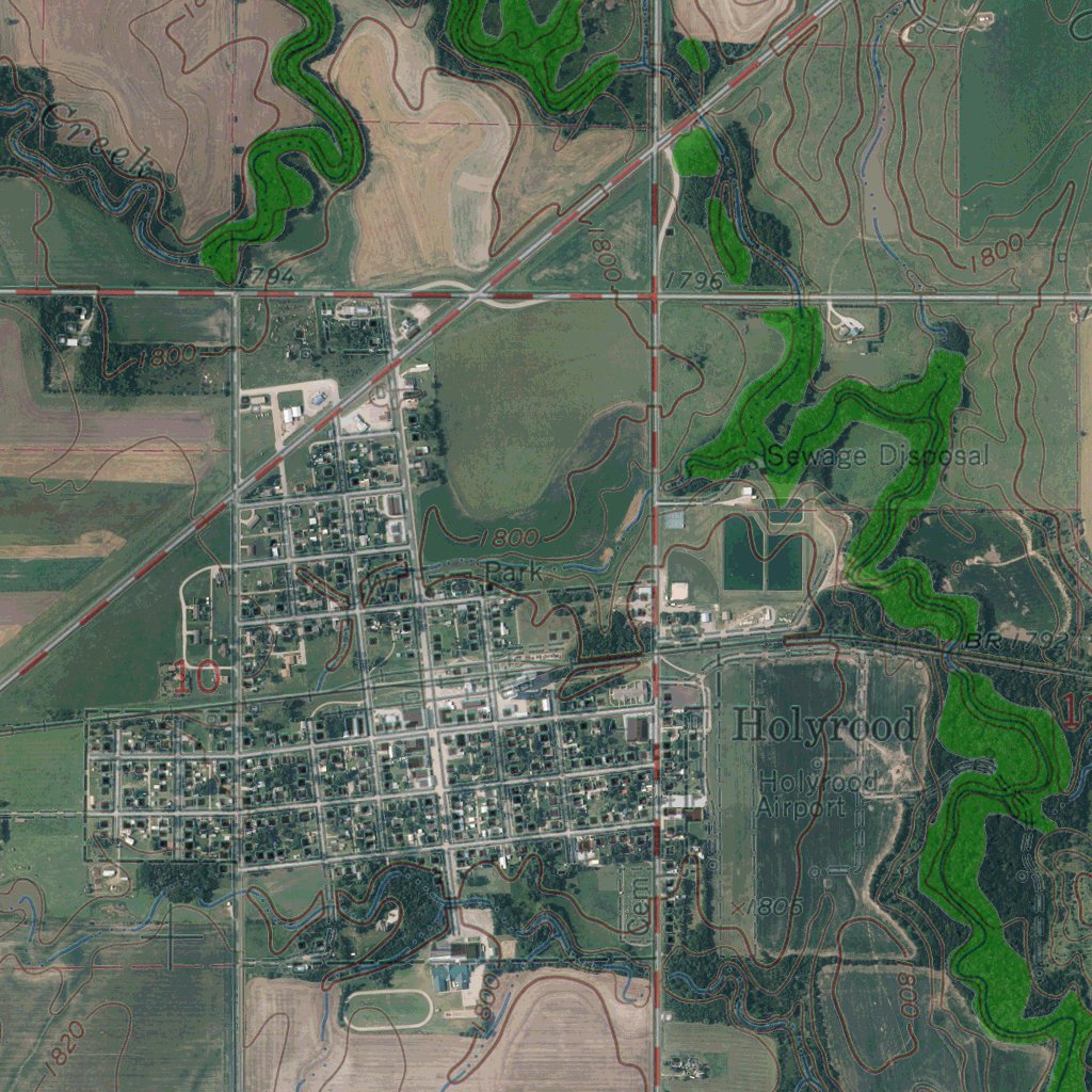 KS-HOLYROOD: GeoChange 1959-2014 Map by Western Michigan University ...