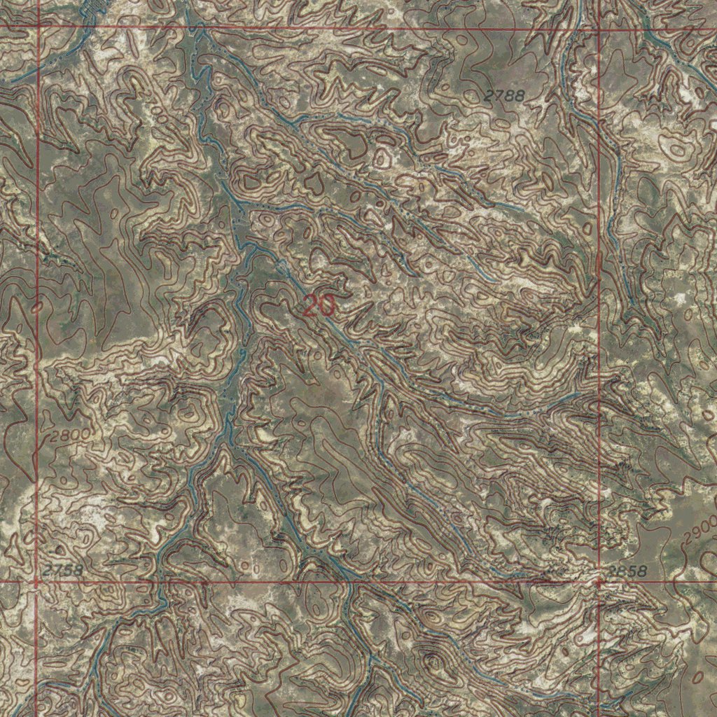 MT-FLAT TOP BUTTE SW: GeoChange 1968-2013 Map by Western Michigan ...