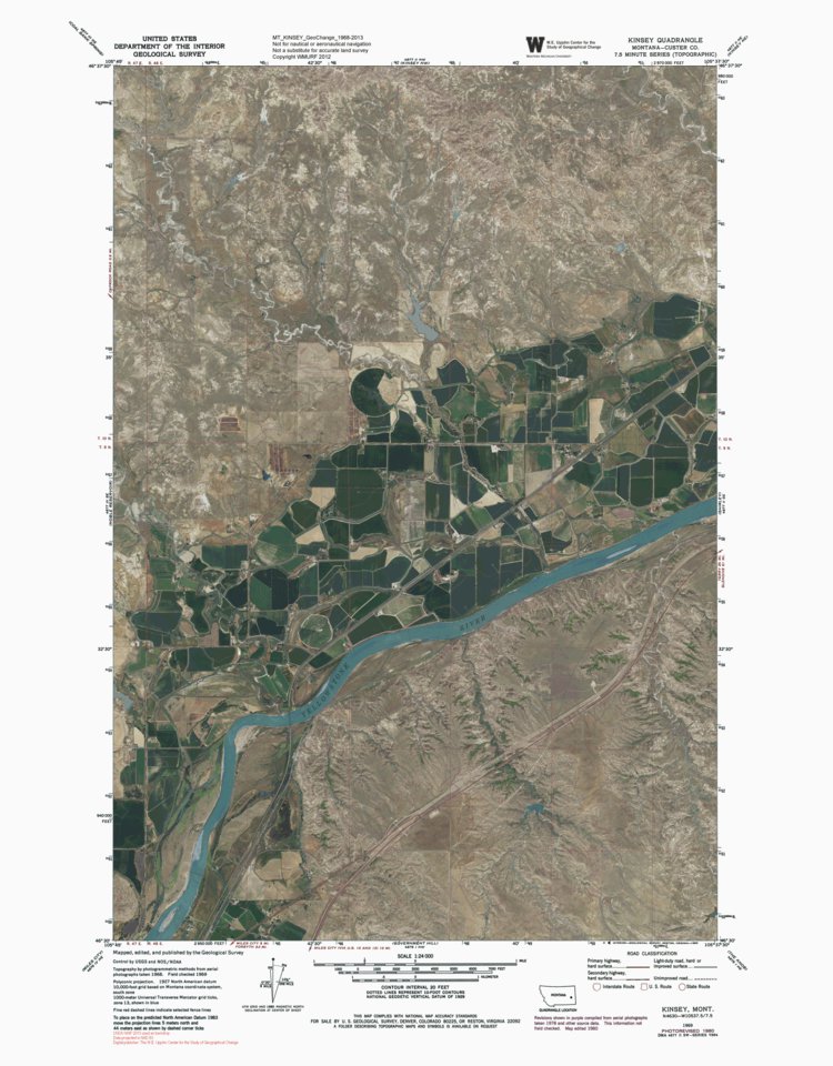 MT-KINSEY: GeoChange 1968-2013 Map by Western Michigan University ...