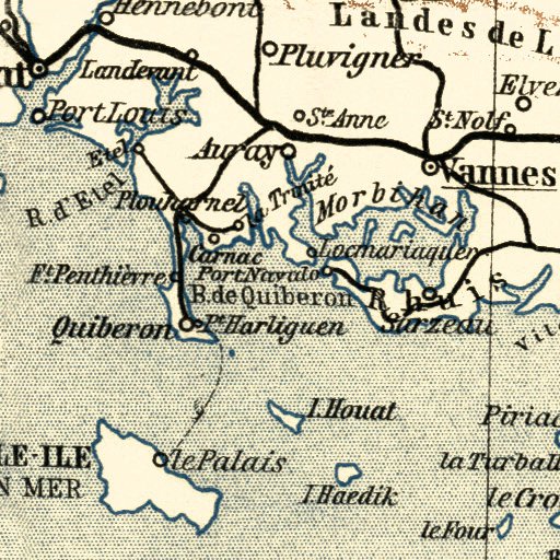 Northwest France, 1913 Map by Waldin | Avenza Maps