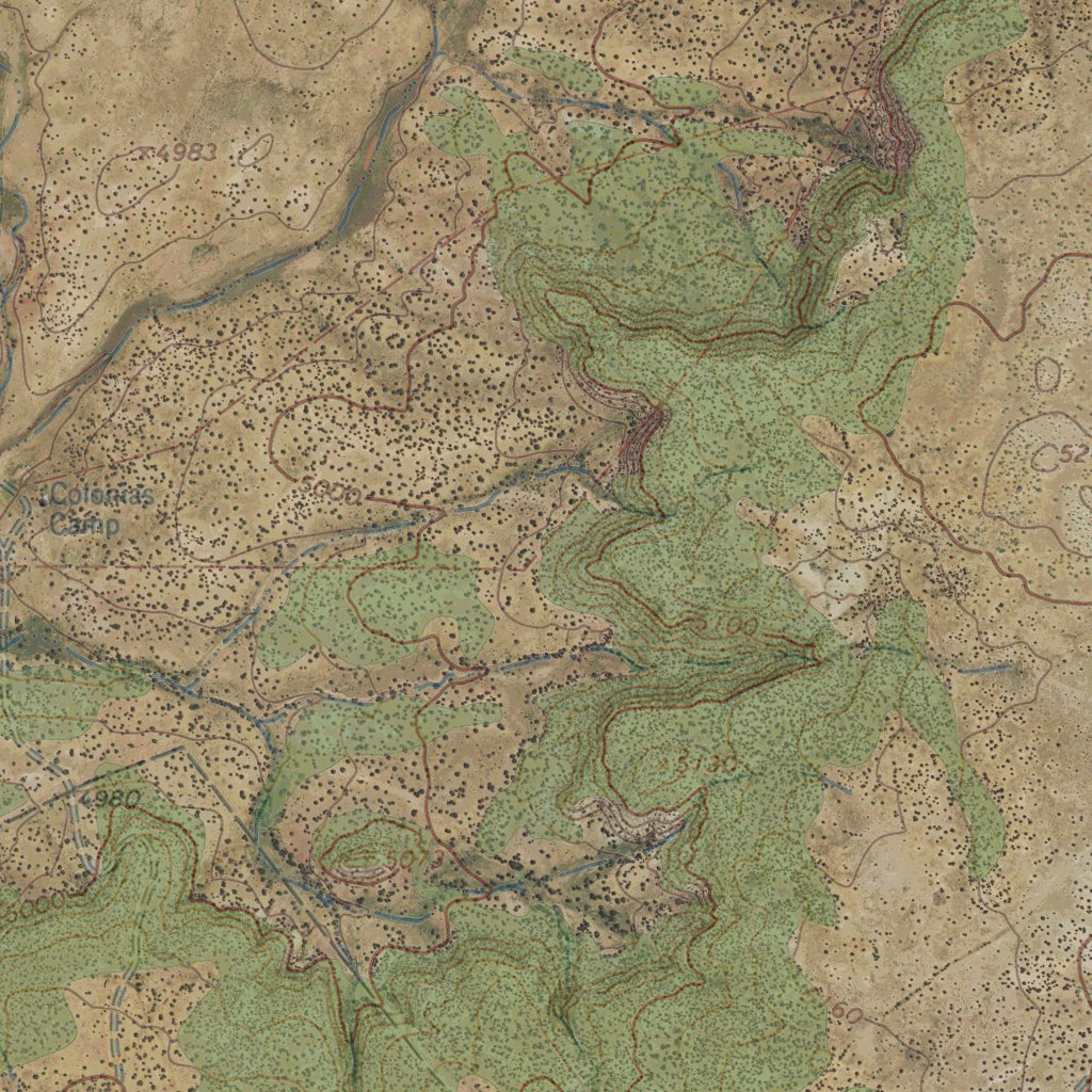 NM-HORSE PASTURE TANK: GeoChange 1962-2014 Map by Western Michigan ...