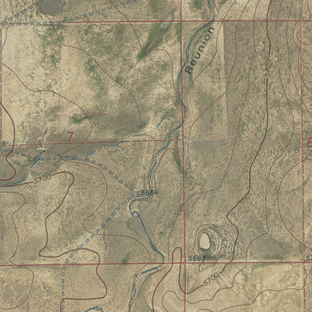 NM-KANSAS VALLEY LAKE: GeoChange 1973-2014 Map by Western Michigan ...