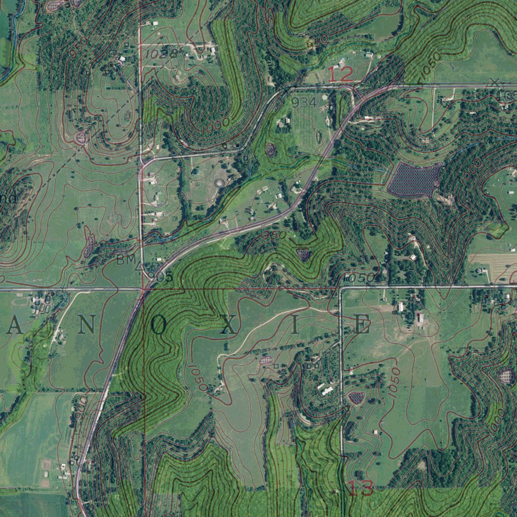 KS-MIDLAND: GeoChange 1948-2014 Map by Western Michigan University ...