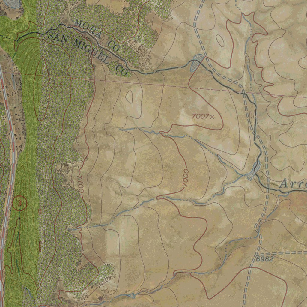 NM-LAKE ISABEL: GeoChange 1961-2014 Map by Western Michigan University ...