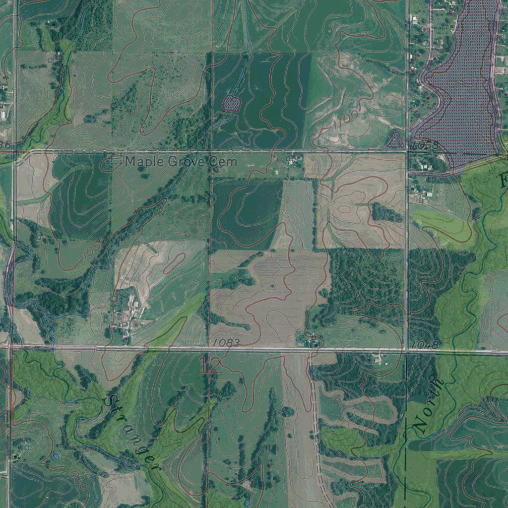 KS-LANCASTER: GeoChange 1957-2014 Map by Western Michigan University ...
