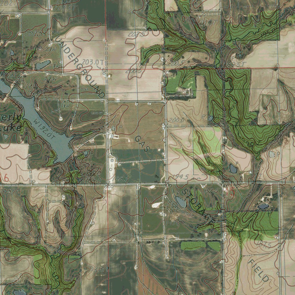 IL-WAVERLY: GeoChange 1975-2012 Map by Western Michigan University ...