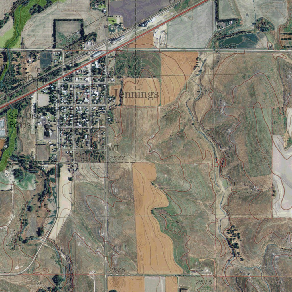 KS-JENNINGS: GeoChange 1974-2012 Map by Western Michigan University ...