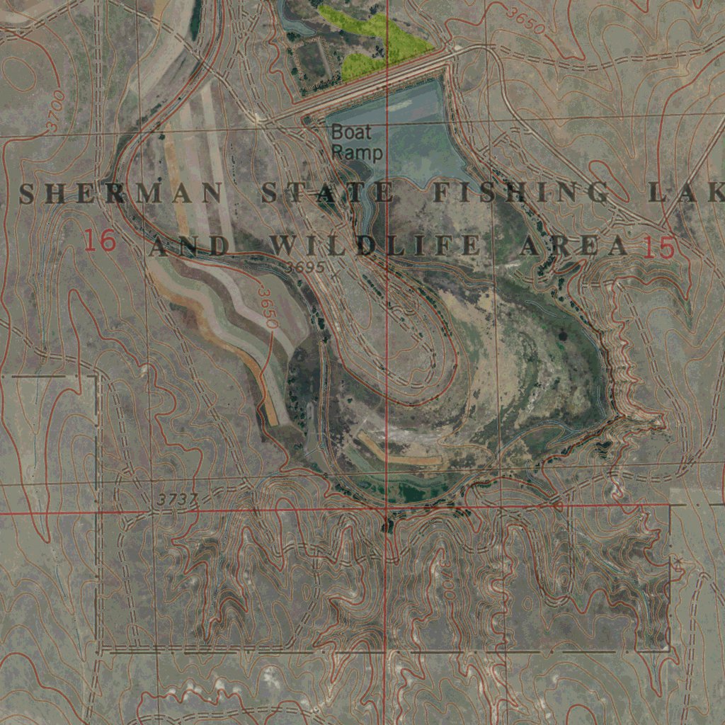 KS-HORSETHIEF DRAW NE: GeoChange 1957-2012 Map by Western Michigan ...
