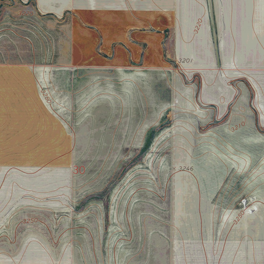 KS-WINONA NW: GeoChange 1969-2012 Map by Western Michigan University ...