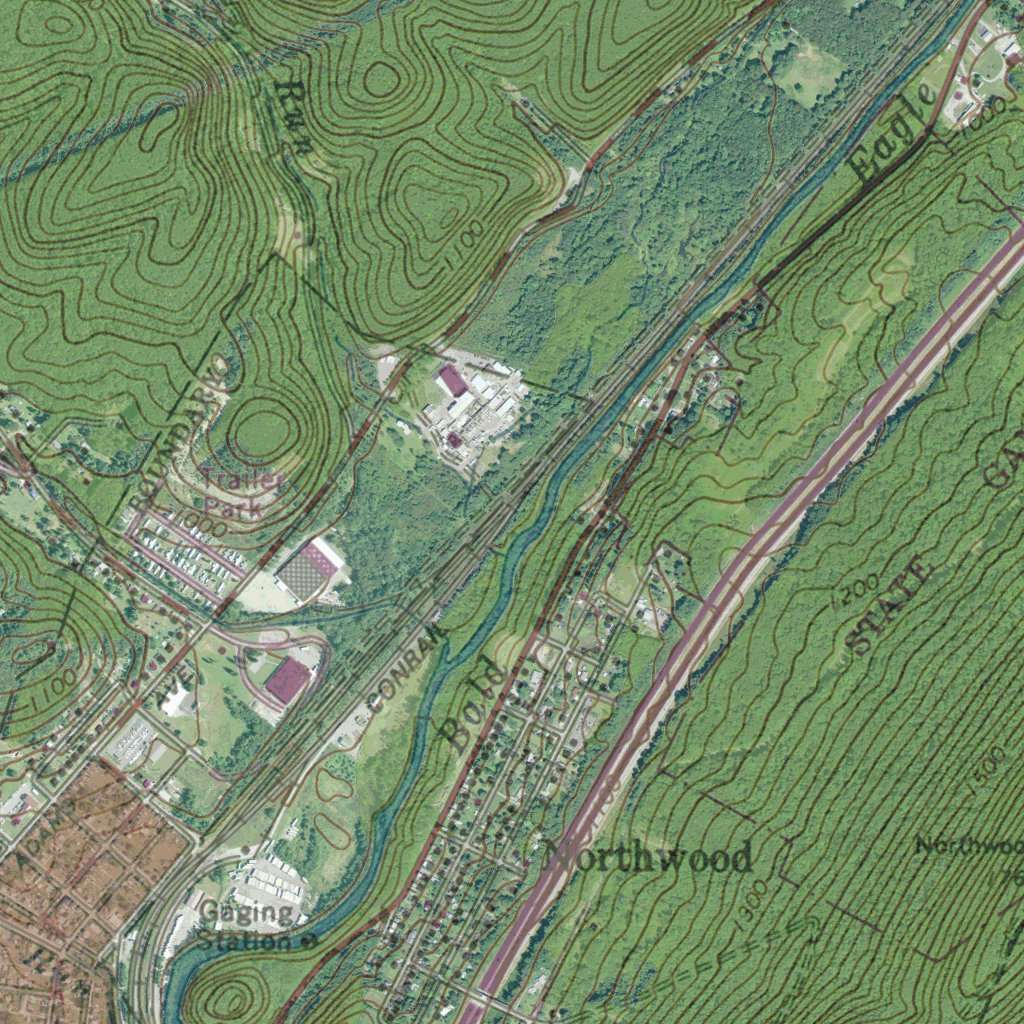 PA-TYRONE: GeoChange 1962-2013 Map by Western Michigan University ...