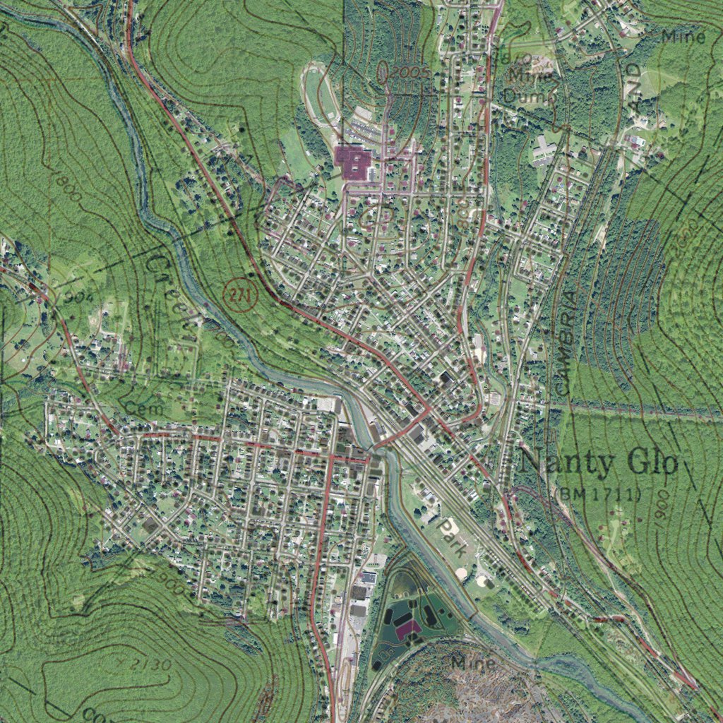 PA-NANTY GLO: GeoChange 1962-2013 Map by Western Michigan University ...