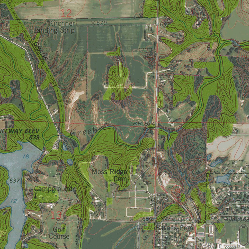 IL-CARTHAGE WEST: GeoChange 1973-2012 Map by Western Michigan ...