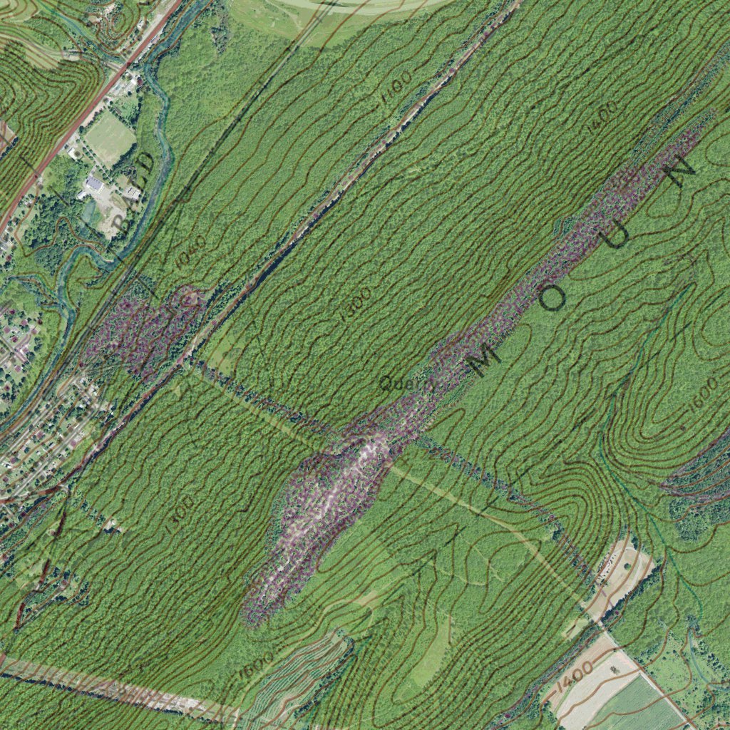 PA-PORT MATILDA: GeoChange 1957-2013 Map by Western Michigan University ...