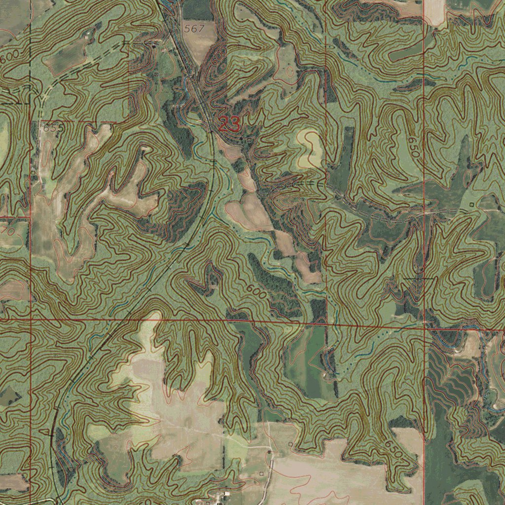 IL-IA-LOMAX: GeoChange 1962-2012 Map by Western Michigan University ...