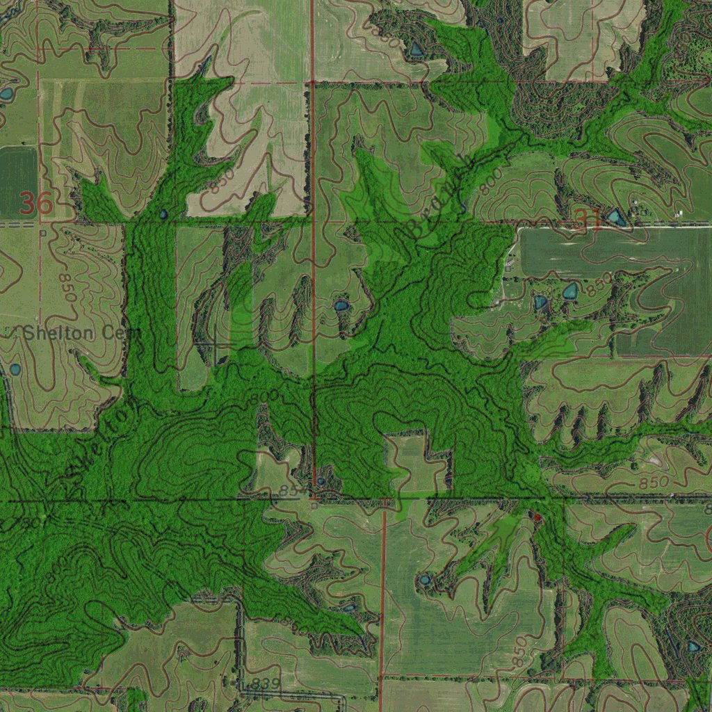 MO-LOCUST HILL: GeoChange 1964-2014 Map by Western Michigan University ...