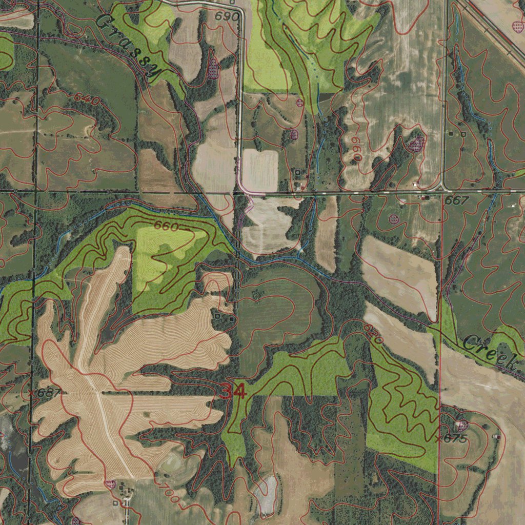 MO-LEWISTOWN: GeoChange 1947-2012 Map by Western Michigan University ...