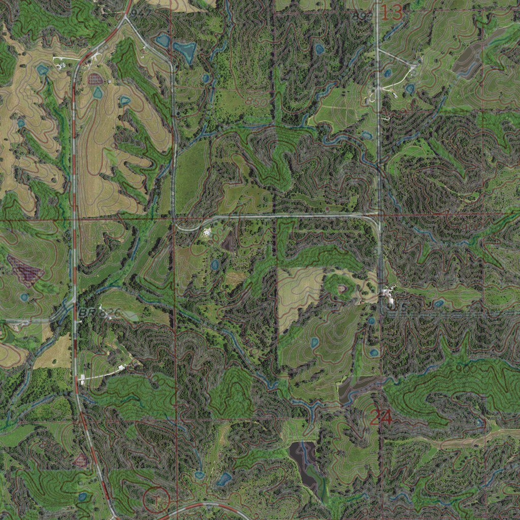 MO-MILAN EAST: GeoChange 1960-2014 Map by Western Michigan University ...