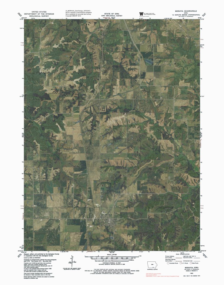 IA-MORAVIA: GeoChange 1978-2013 Map by Western Michigan University ...