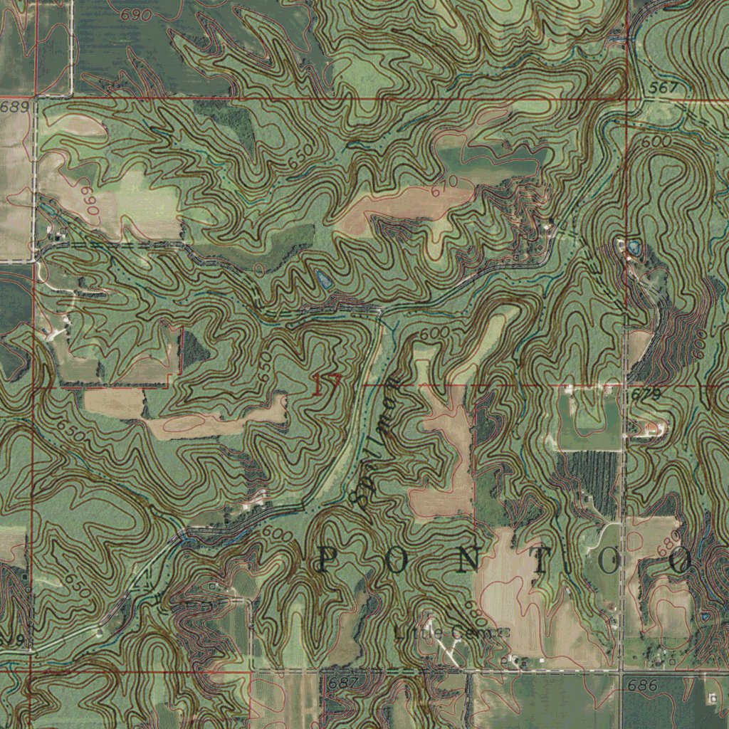 IL-COLUSA: GeoChange 1962-2012 Map by Western Michigan University ...