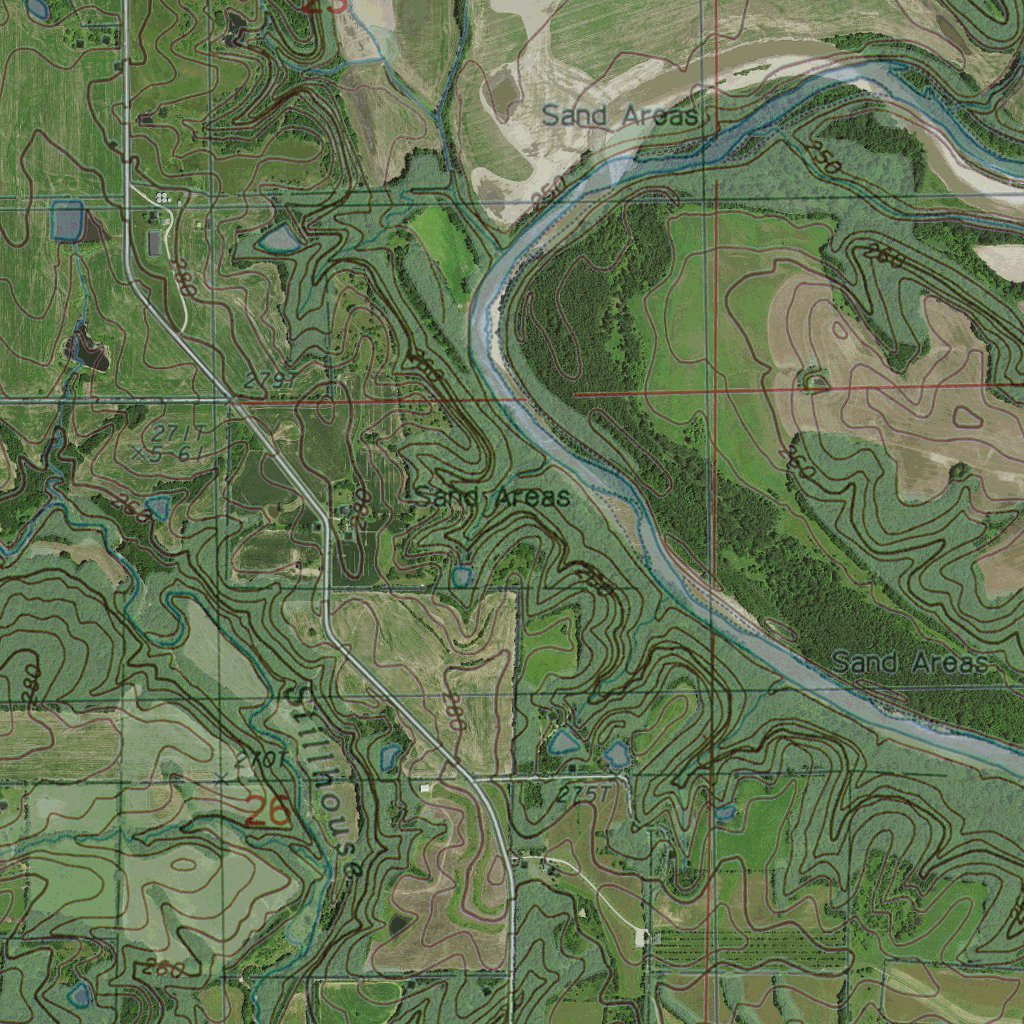 MO-ALBANY SOUTH: GeoChange 1981-2014 Map by Western Michigan University ...