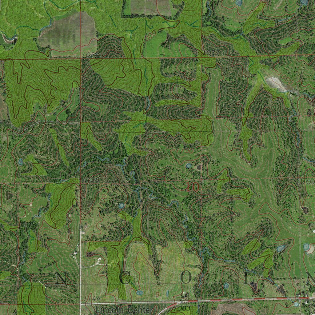 MO-IA-HATFIELD: GeoChange 1978-2014 Map by Western Michigan University ...