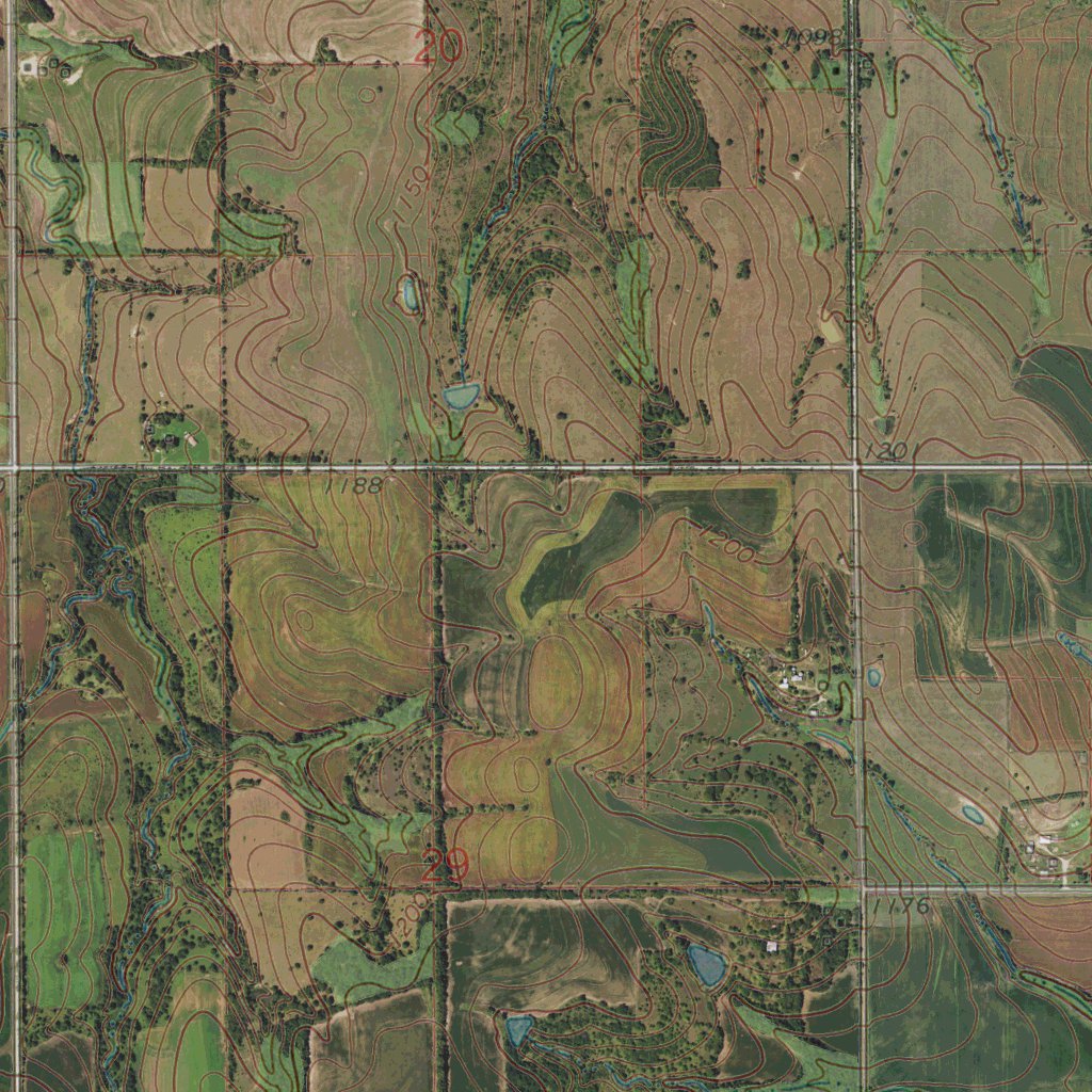NE-KS HUMBOLDT SW: GeoChange 1963-2014 Map by Western Michigan ...