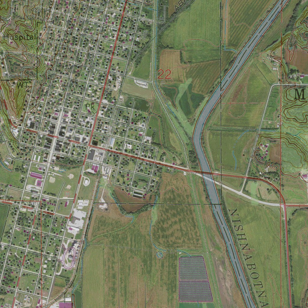 MO-NE-HAMBURG: GeoChange 1965-2014 Map by Western Michigan University ...