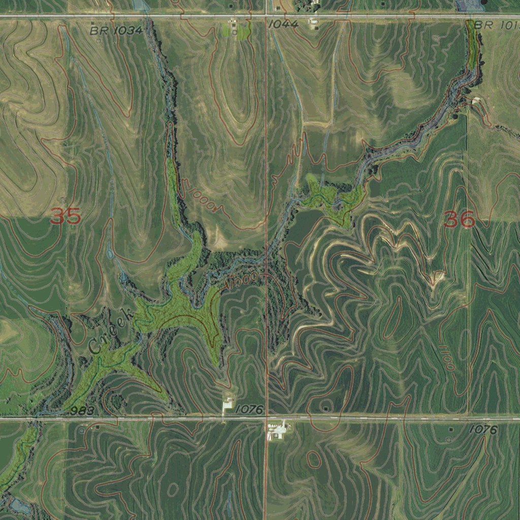 IA-RANDOLPH: GeoChange 1952-2013 Map by Western Michigan University ...