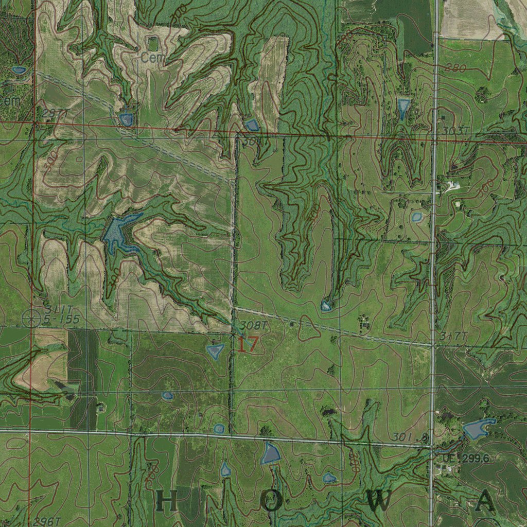 MO-ALBANY NORTH: GeoChange 1981-2014 Map by Western Michigan University ...