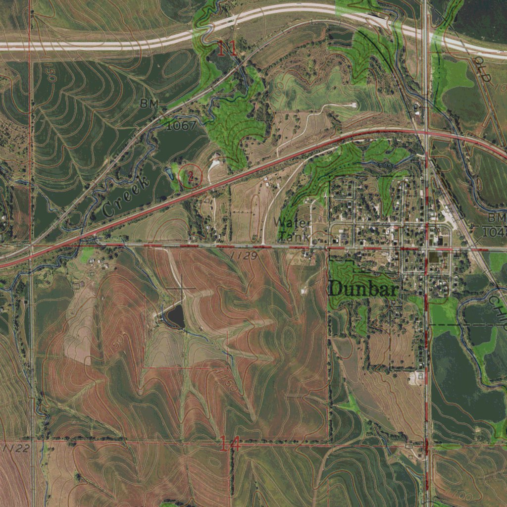 NE-DUNBAR: GeoChange 1965-2014 Map by Western Michigan University ...