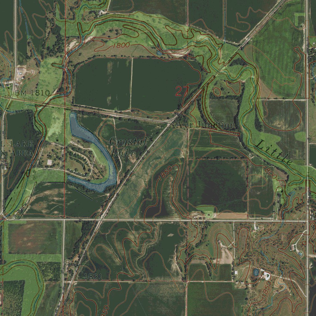 NE-AYR: GeoChange 1967-2014 Map by Western Michigan University | Avenza ...