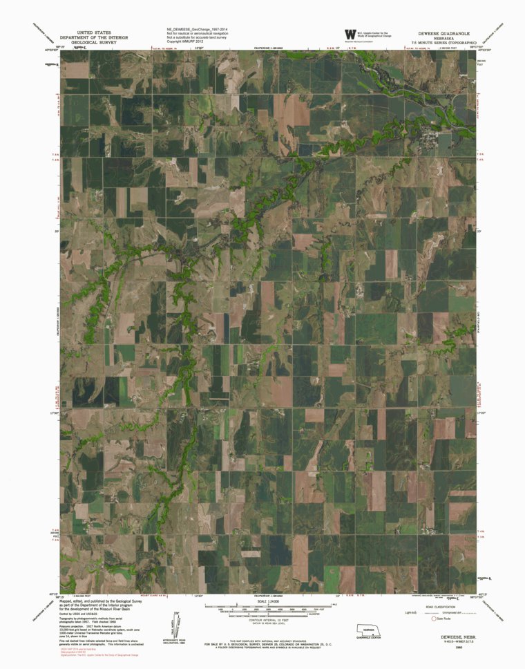 NE-DEWEESE: GeoChange 1957-2014 Map by Western Michigan University ...