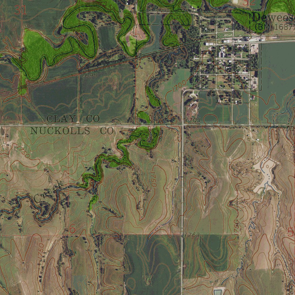 NE-DEWEESE: GeoChange 1957-2014 Map by Western Michigan University ...