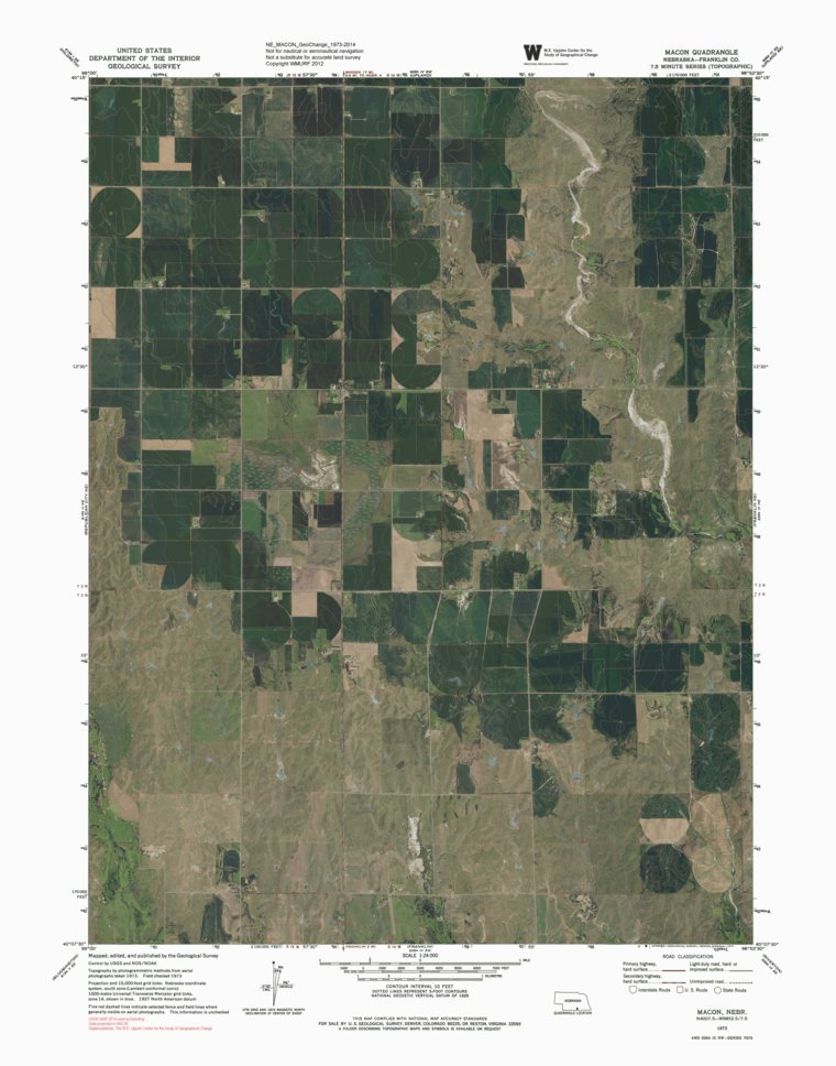 NE-MACON: GeoChange 1973-2014 Map by Western Michigan University ...