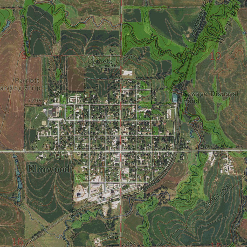 NE-ELMWOOD: GeoChange 1965-2014 Map by Western Michigan University ...