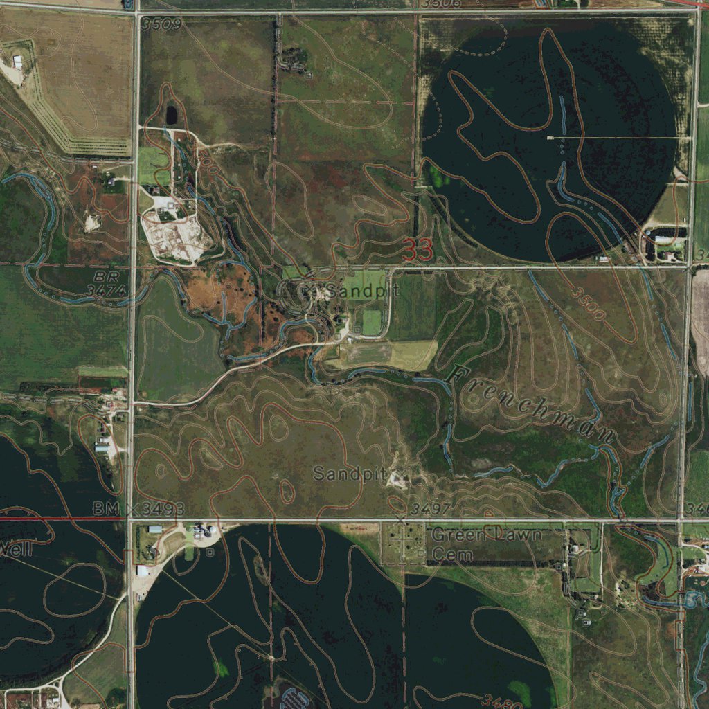 NE-LAMAR: GeoChange 1973-2014 Map by Western Michigan University ...