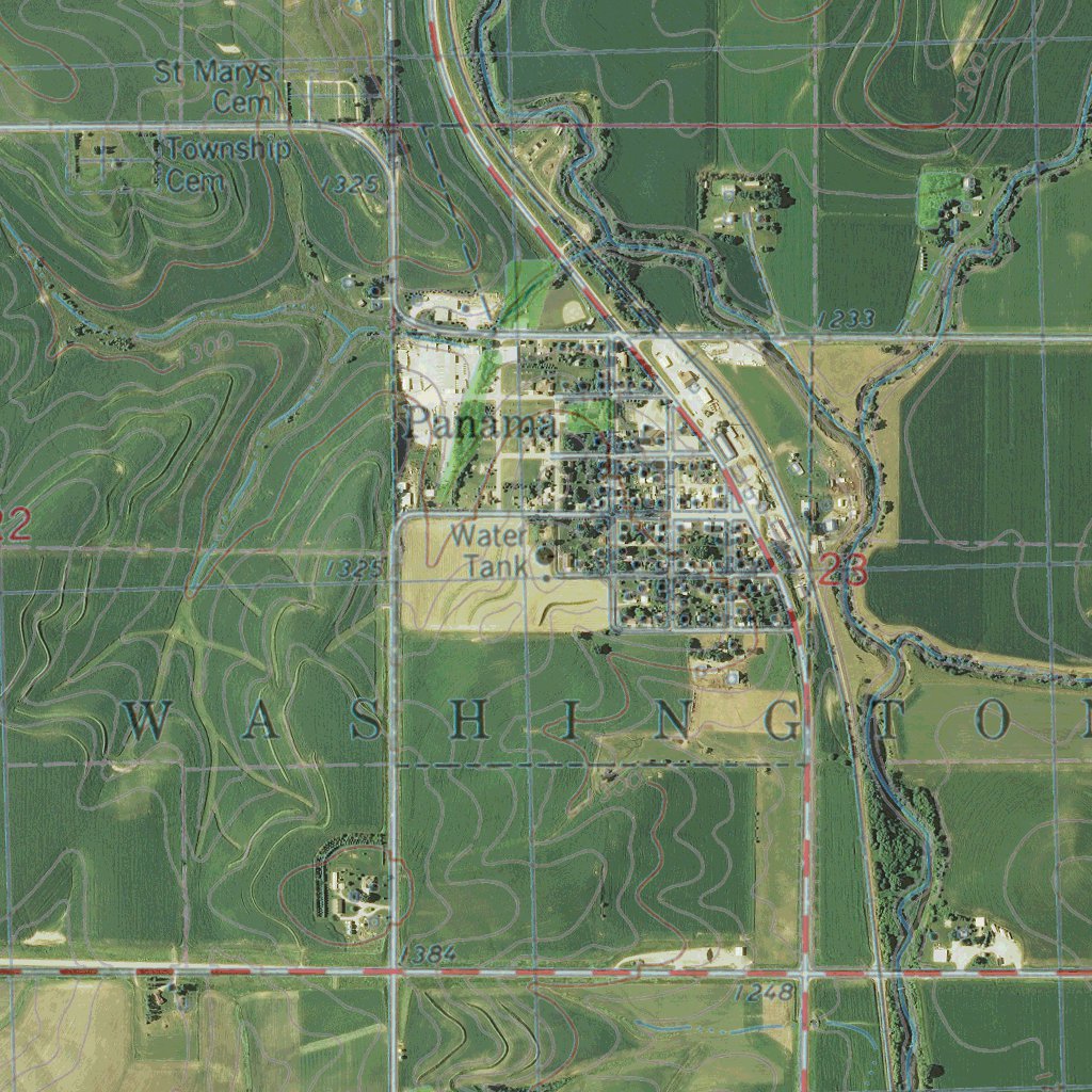 IA-PANAMA: GeoChange 1973-2013 Map by Western Michigan University ...