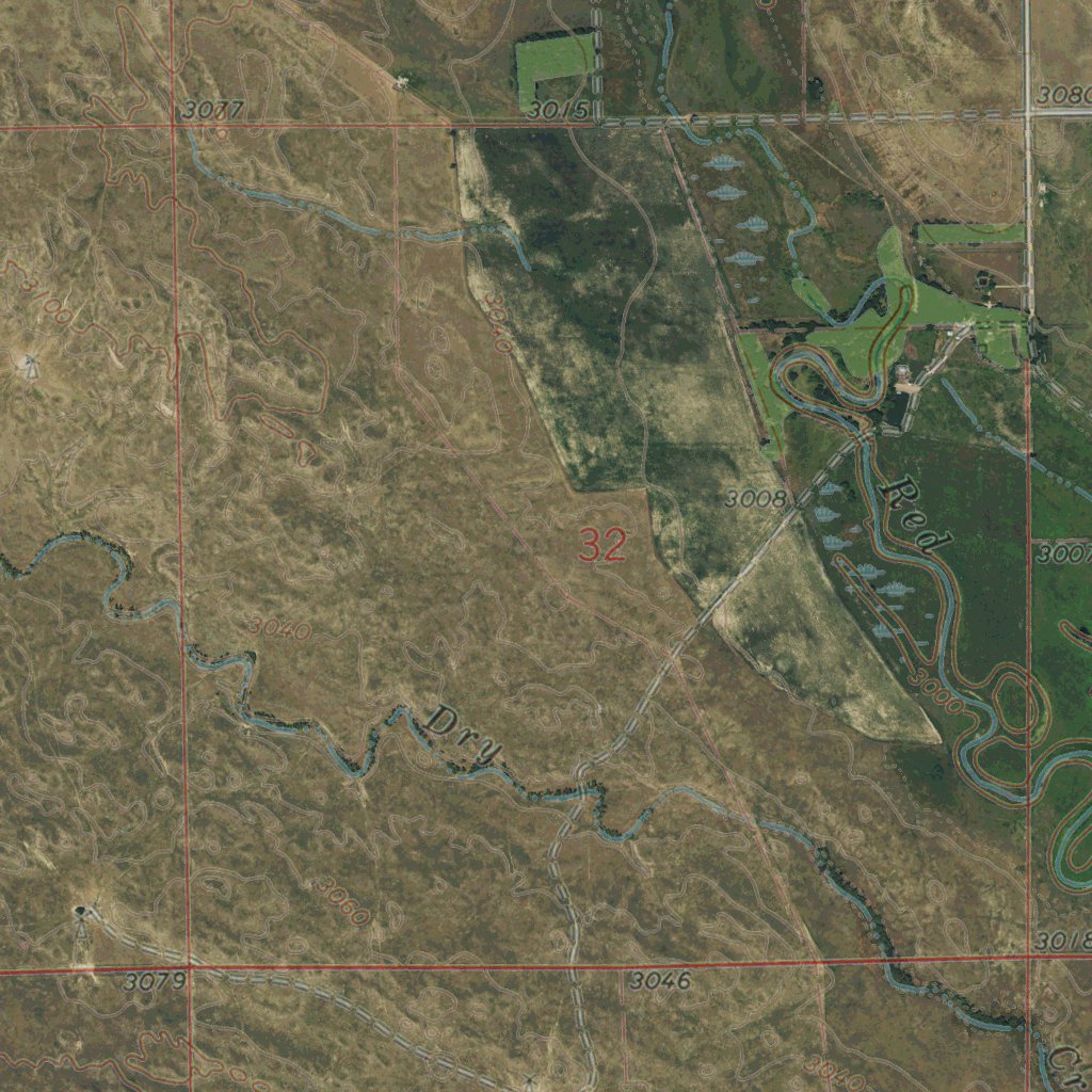 NE-MELTON RANCH AIRPORT: GeoChange 1973-2014 Map by Western Michigan ...