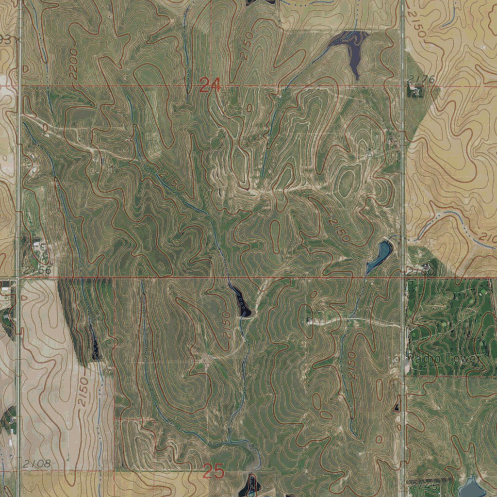 NE-GIBBON NORTH: GeoChange 1951-2014 Map by Western Michigan University ...
