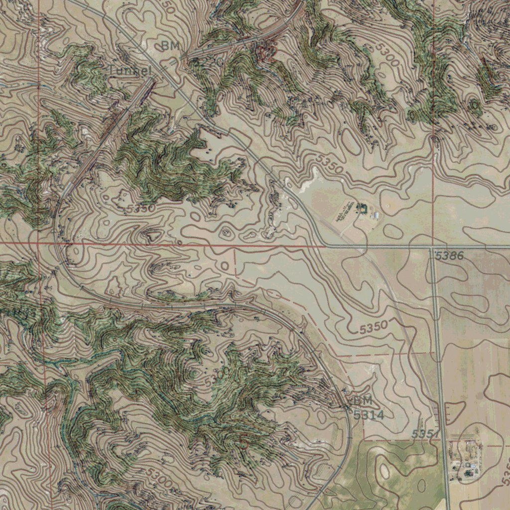 WY-NE-ALBIN: GeoChange 1958-2012 Map by Western Michigan University ...