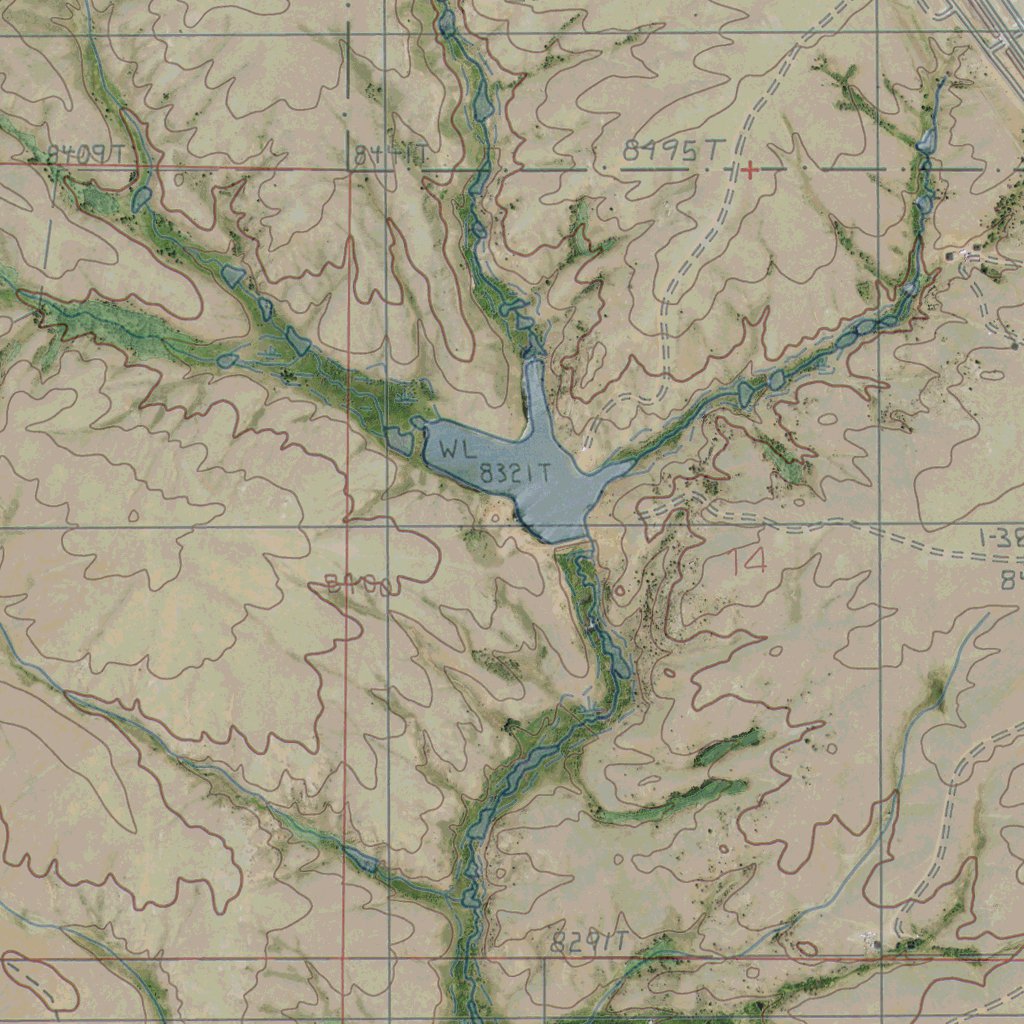 WY-SHERMAN MOUNTAINS WEST: GeoChange 1983-2012 Map by Western Michigan ...