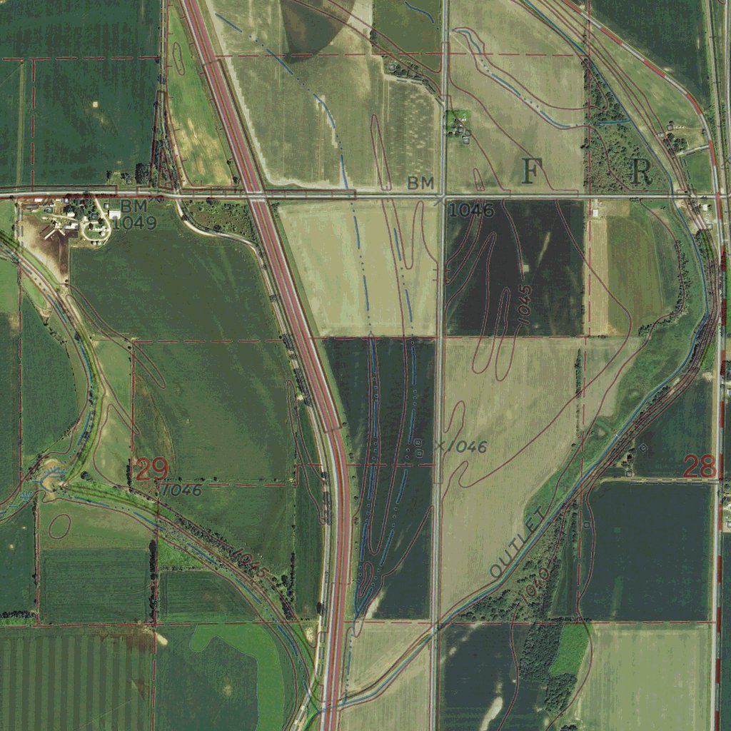 IA-BLENCOE: GeoChange 1965-2013 Map by Western Michigan University ...