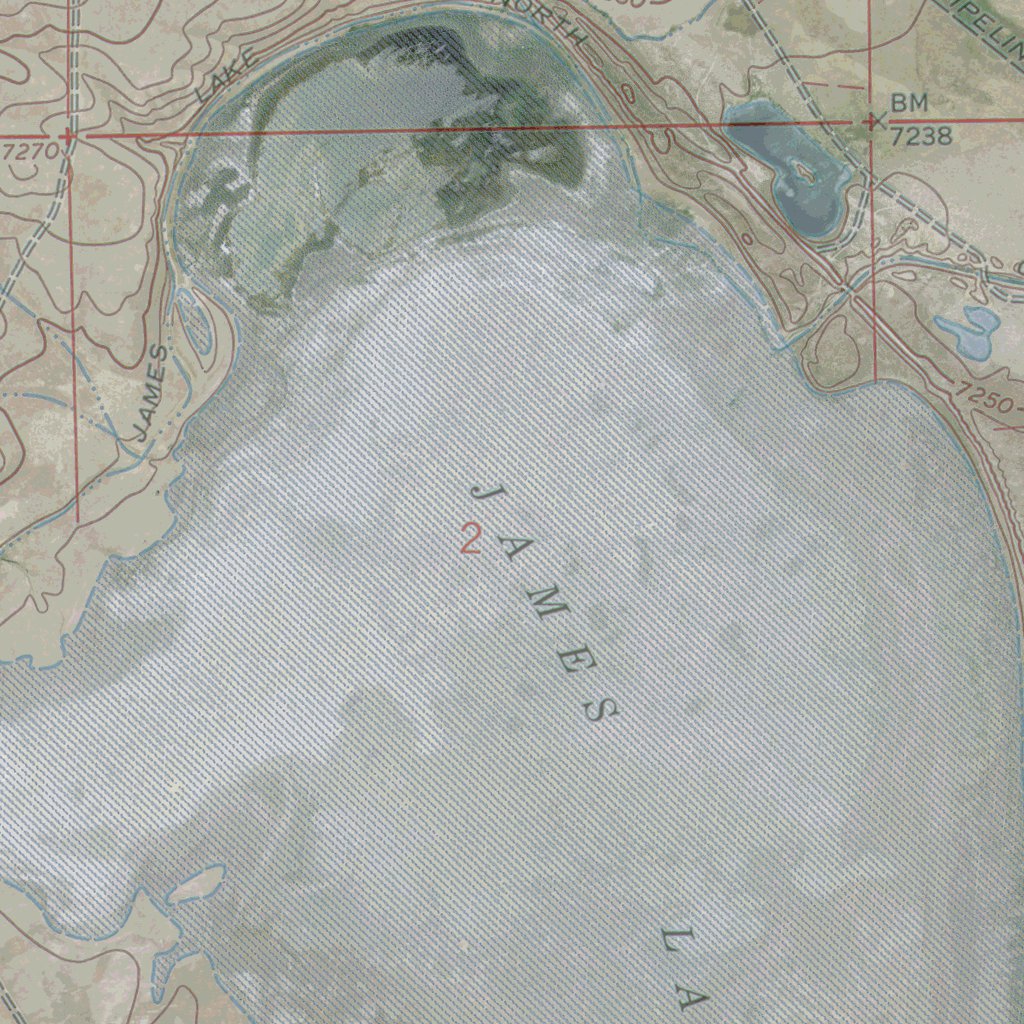 WY-JAMES LAKE: GeoChange 1961-2012 Map by Western Michigan University ...
