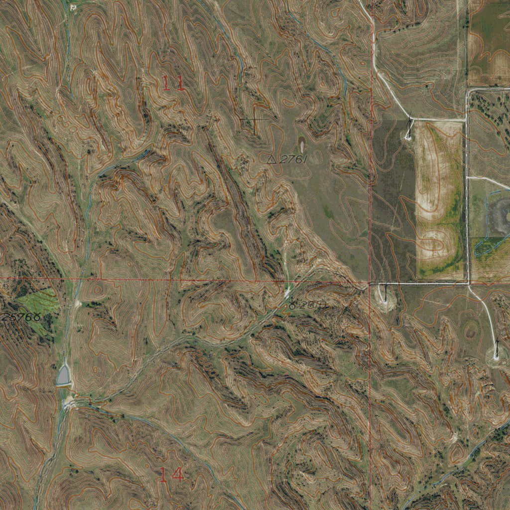 NE-BROKEN BOW NE: GeoChange 1949-2014 Map by Western Michigan ...