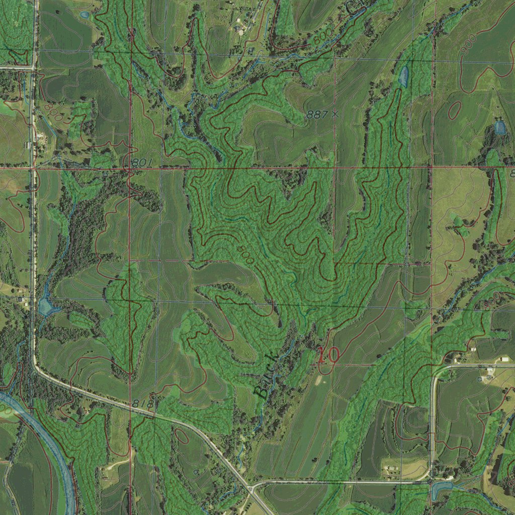 IA-FULTON: GeoChange 1975-2013 Map by Western Michigan University ...